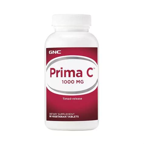 Prima C 1000 Mg 90 Capsule Gnc De La Botaniq Ro Simte Natura