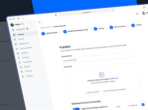 Bundle Course Admin View By Masum Parvej For Halal Lab On Dribbble