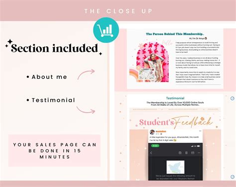 Thrivecart Sales Page Template Thrivecart Checkout Page Sales Page Design For Membership