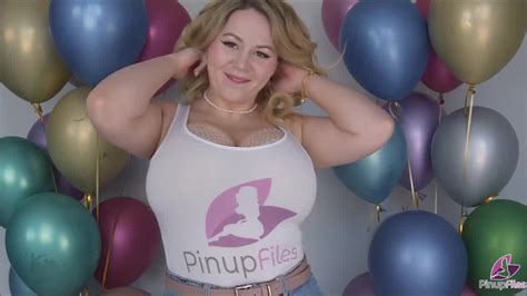 Fair Haired Big Chested Holly Garner Succulent Greetings For Anniversary