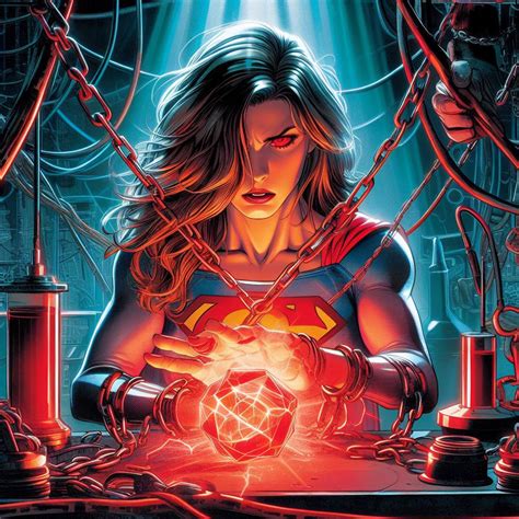 Supergirl Possessed By Evil Ai Art By Evandromarquesamv On Deviantart