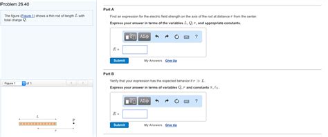 Solved Problem 26 55 Part A In A Classical Model Of The