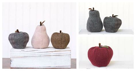 Fabric Fruit Free Sewing Pattern
