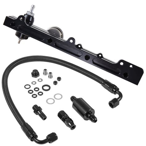 Fuel Pressure Regulator Gauge Rail Line B16 B18 B20 Si Ls Gsr Fit For