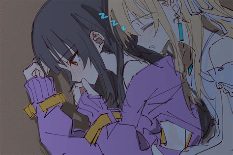 Asakura Karen And Toujou Tsukasa Heaven Burns Red Drawn By Wuubaiwan