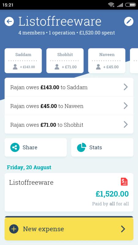14 Best Free Bill Splitter App For Android