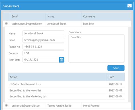 Master Details Pattern For Web Applications With Webix Ui Js Library