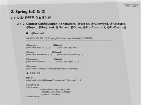 Ncs기반 Spring Framework And Mybatis 스프링프레임워크 And 마이바티스 무료강의자료 제공 구로오라클