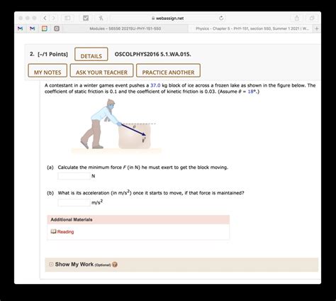 Solved Text Modules 56556 2021su Phy 151 550 Physics