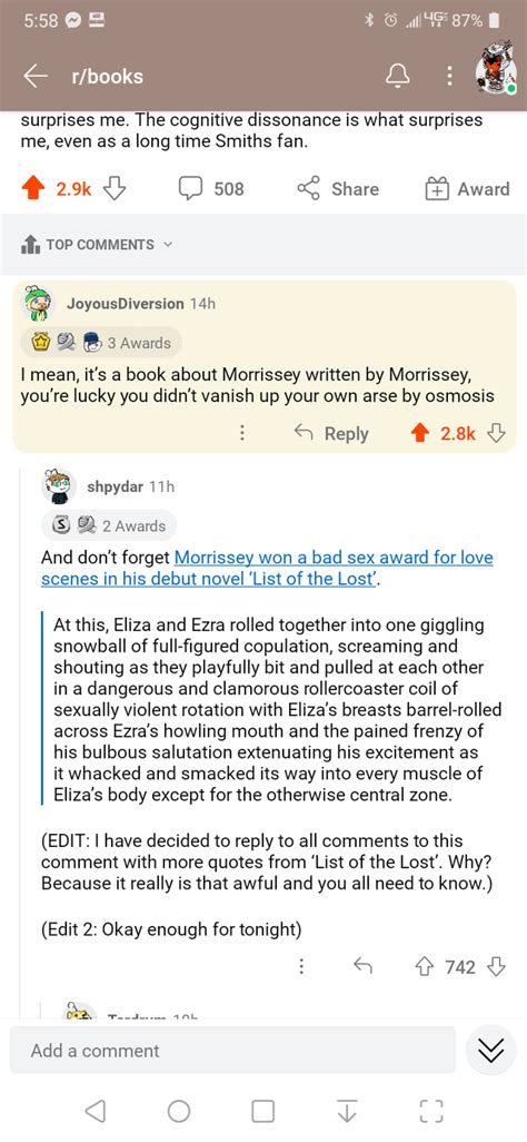 The Bad Sex Awards In Romance Writing Rromancebooks