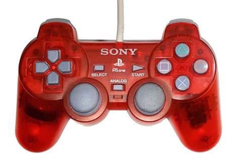 Psone Dualshock Controller Crimson Red Prices Playstation Compare
