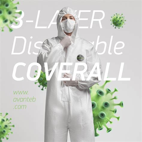Disposable Coverall Avanteb