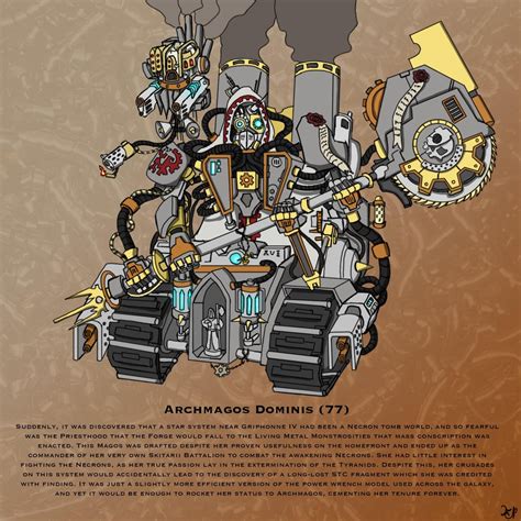 Evolution Of A Tech Priestess Redux Rwarhammer40k