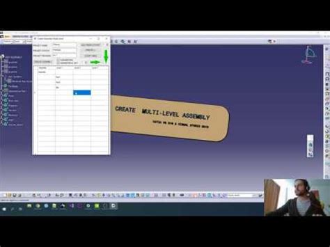 CREATING MULTI LEVEL ASSEMBLY STRUCTURE FROM CATPART FILES CATIA V AUTOMATION YouTube