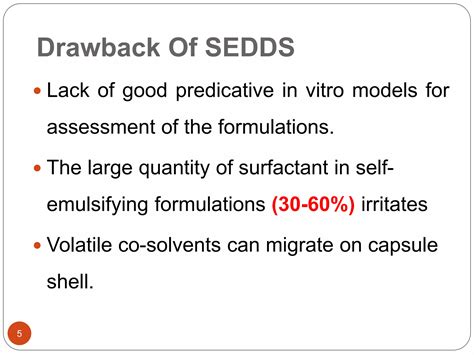 Self Emulsifying Drug Delivery System Sedds Pptx