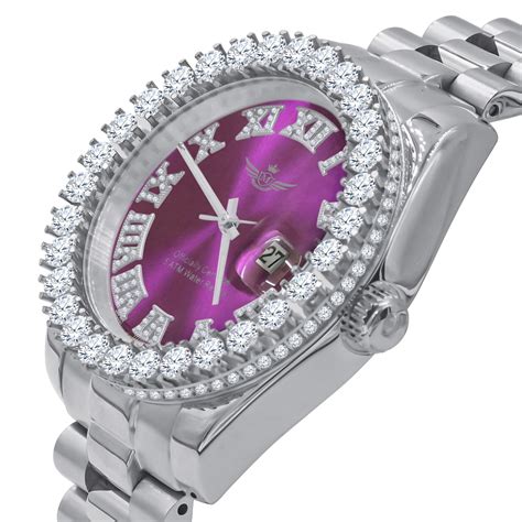 Overlord Steel Cz Watch 5303560 Watches International Llc