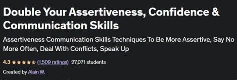 Best Assertiveness Training Courses And Classes 2024 Updated