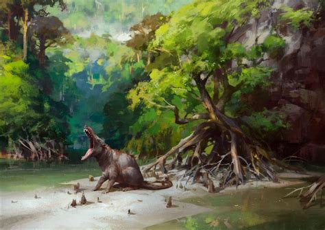 Artstation Andrewsarchus Ancient Animals Prehistoric Wildlife