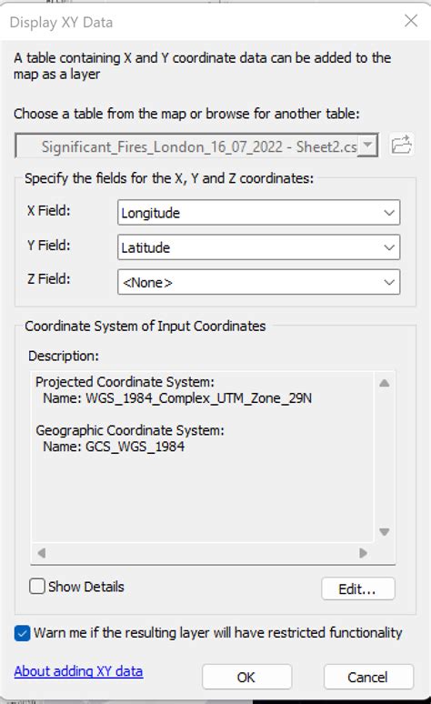 solved why do my point features from geocoding long lat e esri