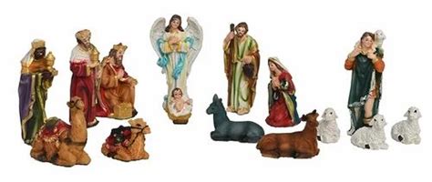 Multicolor Resin Christmas Nativity Crib Set Home At ₹ 1400 Piece In Mumbai