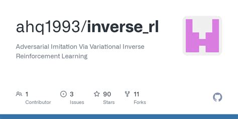 Github Ahq1993inverserl Adversarial Imitation Via Variational