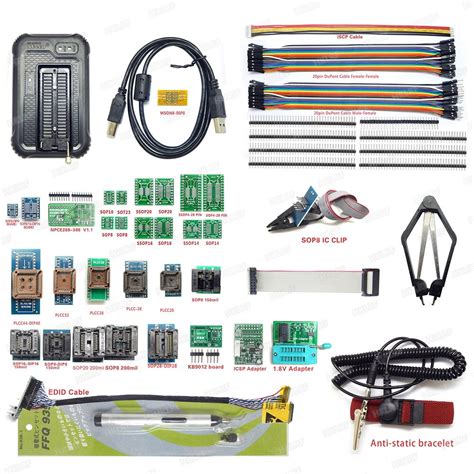 Xgecu T48 Tl866 3g Universal Programmer 39 Adapters Support 32000