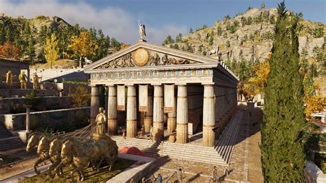 Download Delphi Temple Of Apollo Wallpaper Wallpapers Com