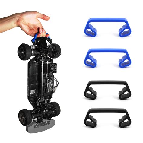 Tamiya Tt02 Tt01 Silica Rubber Rear Bumper Chassis Handle For 110 Rc