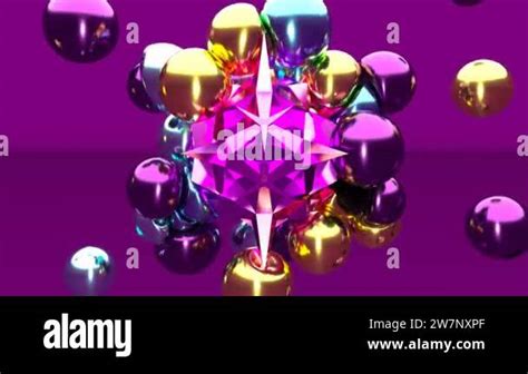 Soft Body Physics 3d Metal Elastic Shapes Bounce Concept Fluid Art Stock Video Footage Alamy