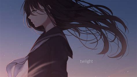 Aesthetic Gray Anime Girl Laptop Wallpapers Wallpaper Cave