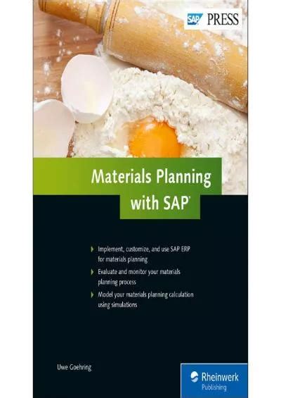 PDF Materials Planning With SAP ERP SAP MRP SAP PRESS PDF Document