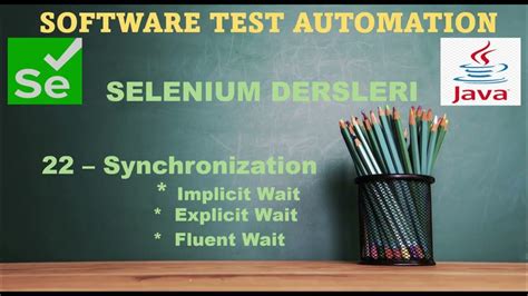 Synchronization Waits In Selenium Selenium 22 Youtube