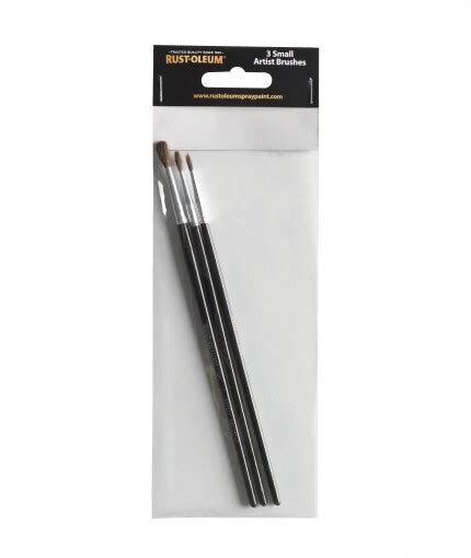 Rust Oleum Small Artist Brushes 3 Pack Sprayster