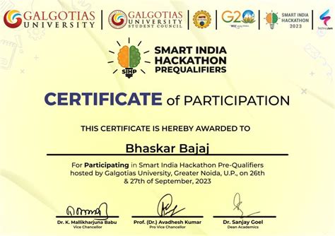 Bhaskar Bajaj On Linkedin Galgotiasuniversity Learningprogress