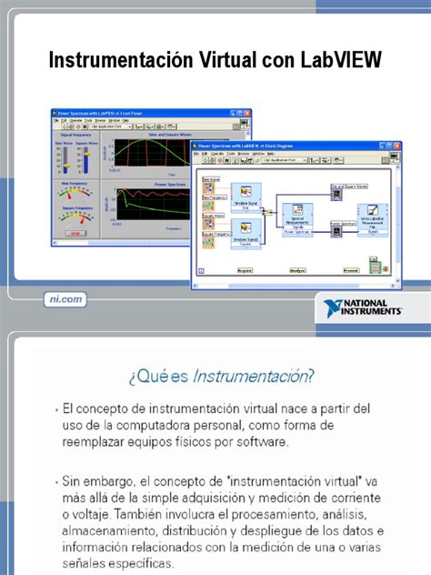 Semana 2 Introduccion Labview Pdf Software Áreas De Informática