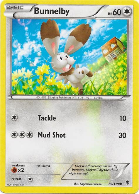 Bunnelby Phantom Forces Pokemon Card Review Primetimepokemons Blog