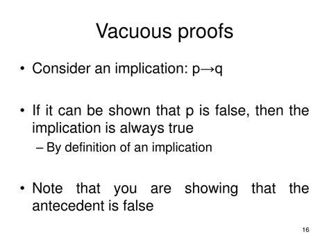 What Is The Definition Of Vacuous At Jared Harper Blog