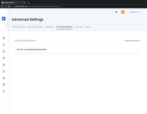 Dunning Rebillia Platform