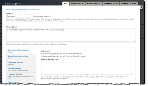 How Can I Edit A Content Type Drupal Cloud Service
