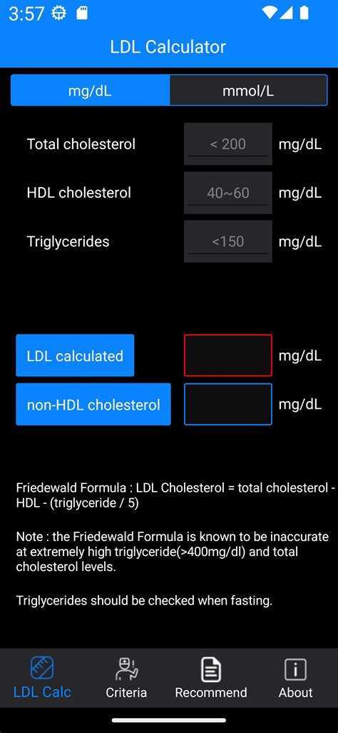 Ldl Calculator Apk Download For Android Latest Version
