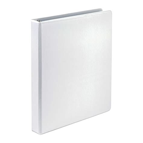 View Binder 1 Inch White Sam18537 Samsill Folders