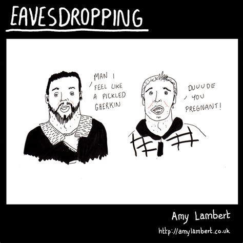 Eavesdropping Comics Amy Lambert Illustration