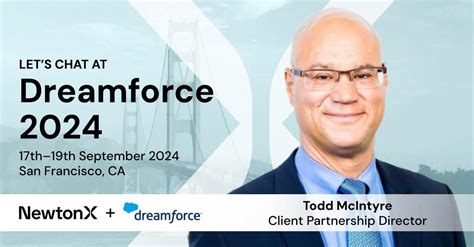 Looking Forward To Dreamforce Todd Mcintyre
