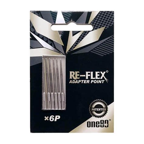 One80ワンエイティ Re Flex Steel Pointリフレックス スティールポイント ダーツ ハードポイント