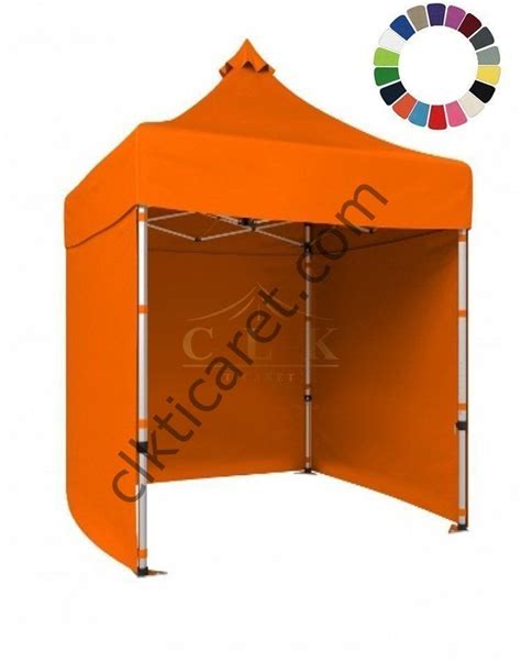 Clk Gazebo Çadırları Clk 2x2 Katlanabilir Tente Gazebo Portatif Çadır 3 Yan Kapalı Clk Outdoor