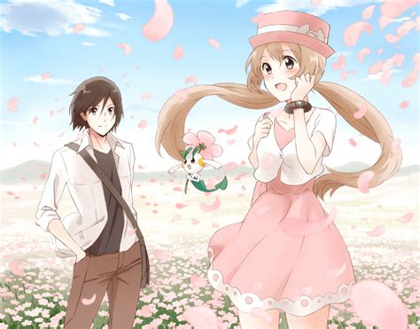 Serena Calem And Floette Pokemon And 1 More Drawn By Yairo Sik S4