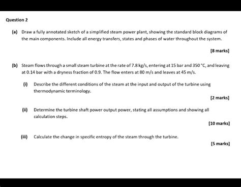 solved question 2 a draw a fully annotated sketch of a