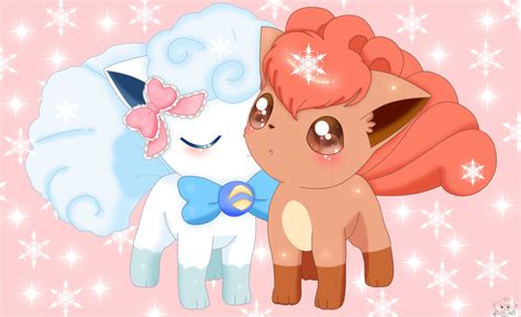 Jirachicute28 Alolan Vulpix Vulpix Nintendo Pokemon Highres