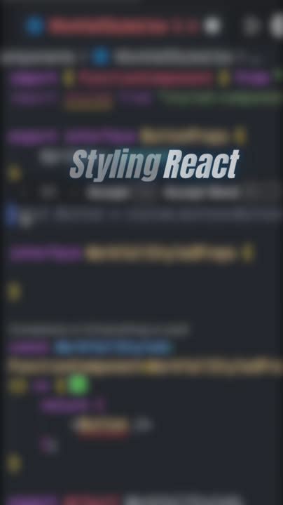 Workfall On Linkedin Workfall Styling React Components Using Styled