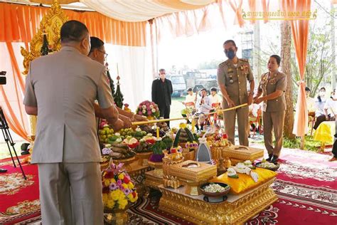 ពិធីបញ្ចុះបឋមសិលាសាងសង់អគារស្នាក់នៅនិងការងាររដ្ឋបាលរបស់ការិយាល័យការពារនិងថែទាំ